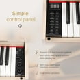 Glarry 88 Key Full Weighted Digital Piano, Desk Vanity Piano with Metal ...