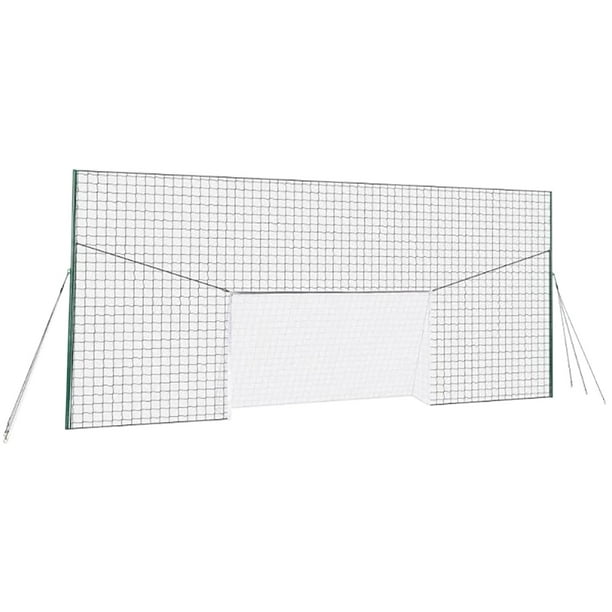 Open Goaaal JX-OGFS1 Soccer Practice Net Rebounder Backstop with Goal ...