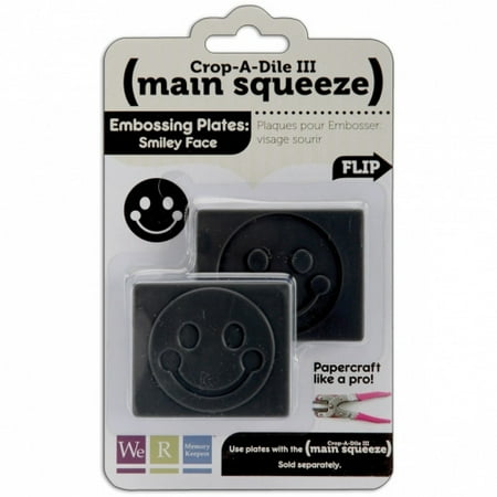 Crop-A-Dile III Main Squeeze Embossing Plates: Smile Face | Walmart Canada