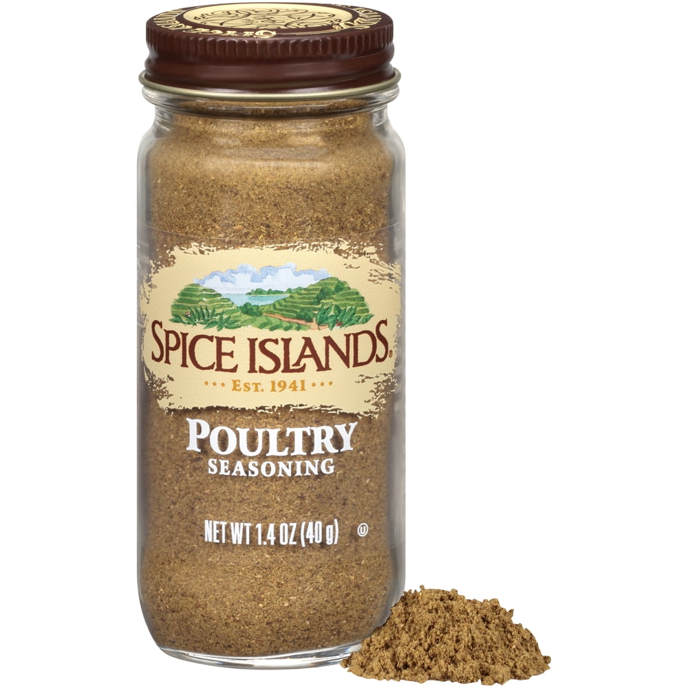Spice Islands Poultry Seasoning, 1.4 Oz Jar - Walmart.com - Walmart.com