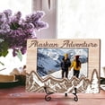 Alaska Adventure Photo Frame, Wooden Picture Frame with Stand, Alaska ...