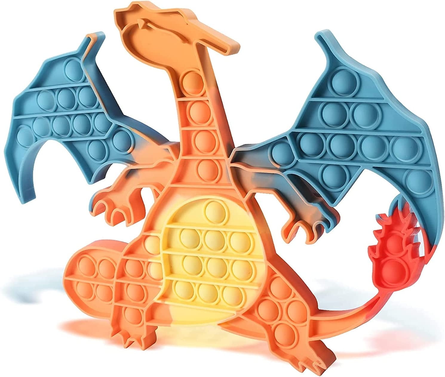 Fidget Toy HUOGUO Charizard Dinosaur Pop Bubble para niños/Adu ...