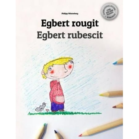 Egbert Rougit/Egbert Rubescit: Un Livre a Colorier Pour Les Enfants ...