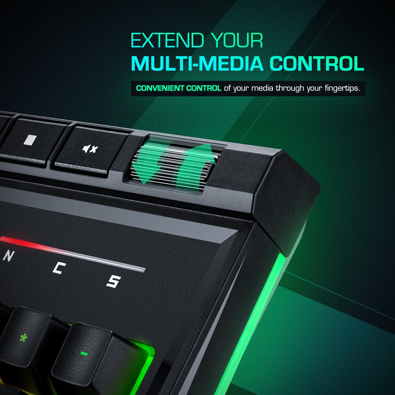 Buy Pictek RGB Gaming Keyboard – 6x Programmable Onboard Macro Keys ...