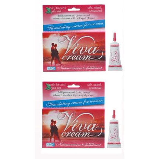 Viva Cream 3 Pack Of .25oz Tubes (Pack of two) - Walmart.com