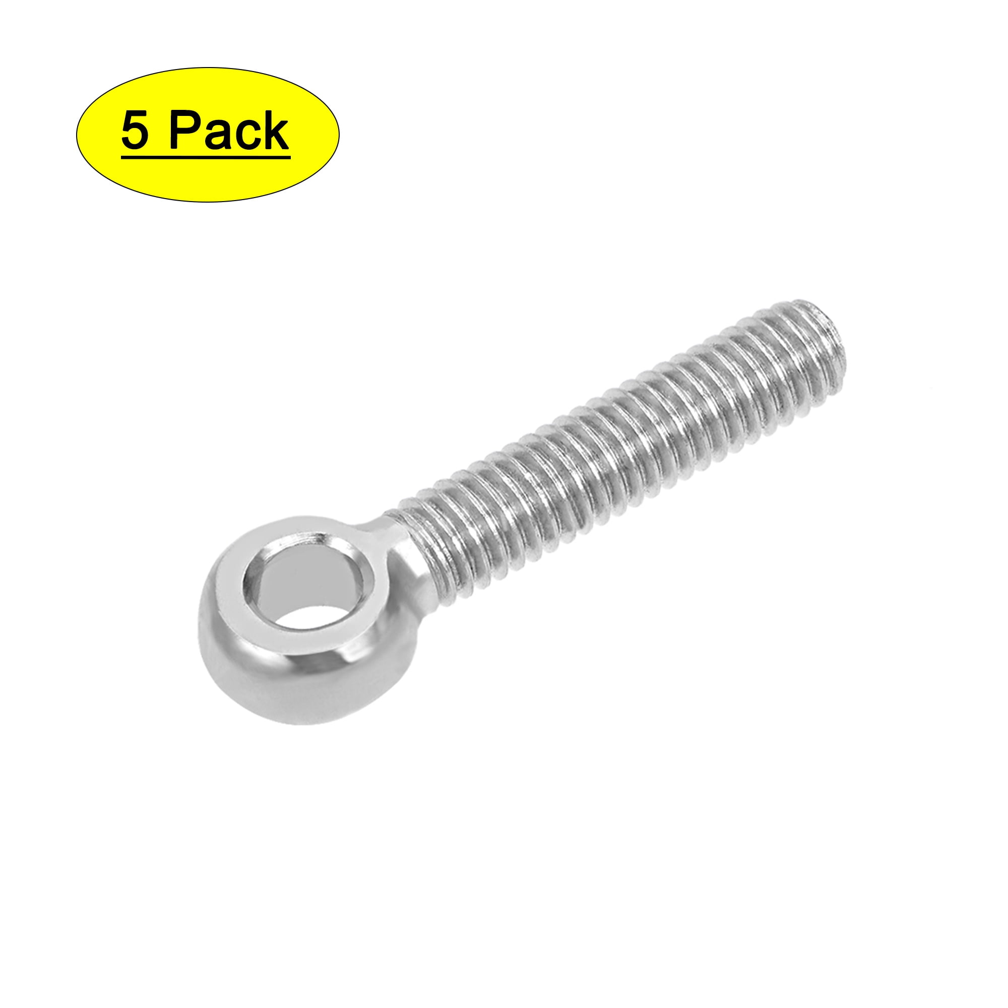 Unique Bargains M6x30mm 304 Stainless Steel Machine Shoulder Lift Eye ...