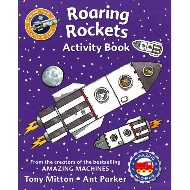 Amazing Machines Roaring Rockets Activity Book - Walmart.com - Walmart.com