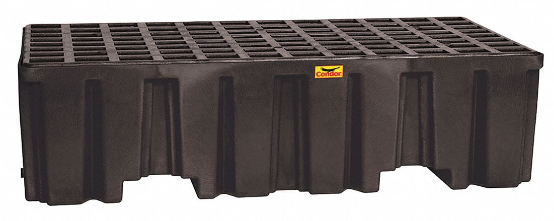 Condor Drum Spill Containment Pallet,66 gal. 1620BC - Walmart.com