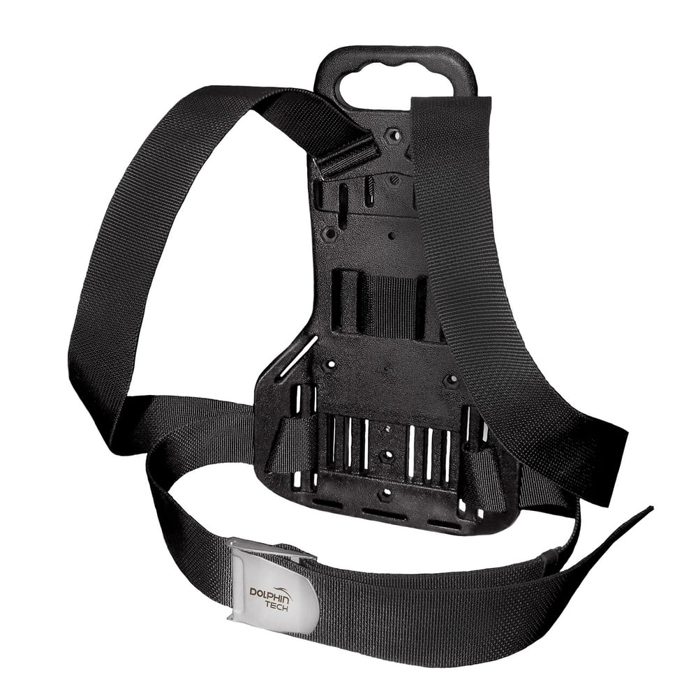 Dolphin Tech Dive Harness with Impact Resistant Plastic Backplate ...