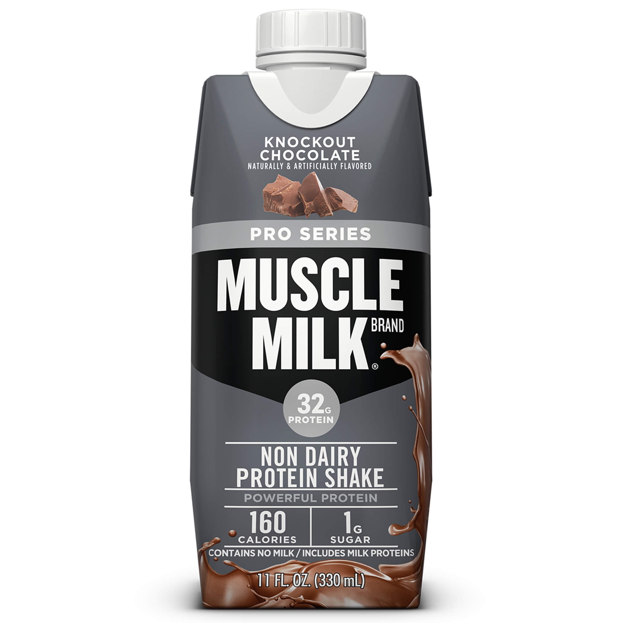 muscle milk pro series 32 knockout chocolate mega protein shake