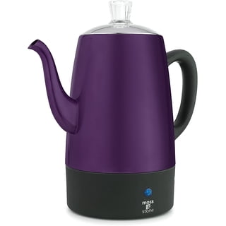 Stovetop Percolator Coffee Pot, Glass, 8 cup (40 oz) ? - Walmart.com