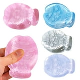 Joernso Transparent Fish Squeeze Toy Stress Relief Glitter Sea Bream ...