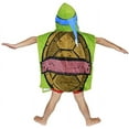 Teenage Mutant Ninja Turtle Hooded Poncho - Cotton Towel Kids - Walmart.com