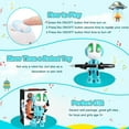 MAINYU Mini Robot Toy for Kids, Talking Robot with Voice Recorder, LED ...