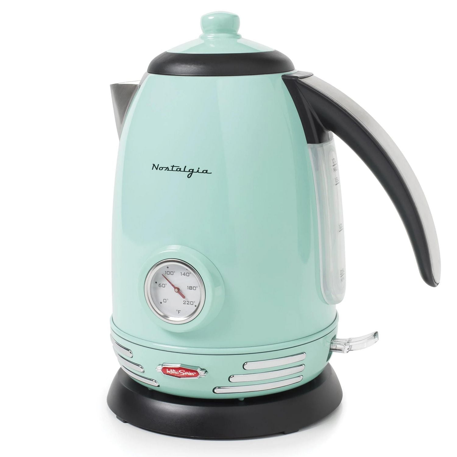 Click here for Nostalgia Retro 1.7-Liter Stainless Steel Electric... prices