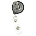 KEY-BAK MINI-BAK Retractable Badge Holder with 36" Nylon Cord, Swivel ...
