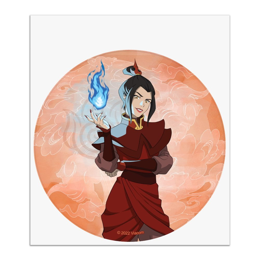 Avatar the Last Airbender Azula Automotive Car Window Locker Circle ...
