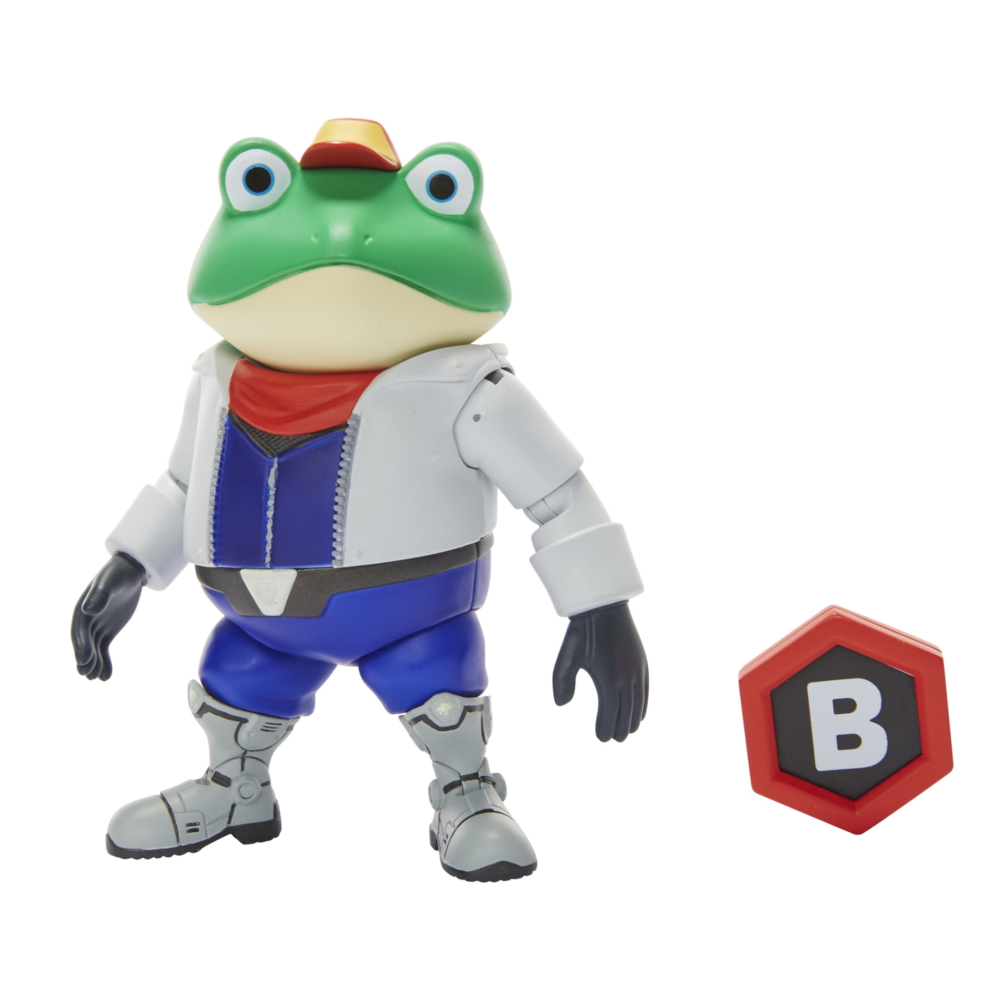 World of Nintendo 4" Figures Slippy Toad w/ - Walmart.com