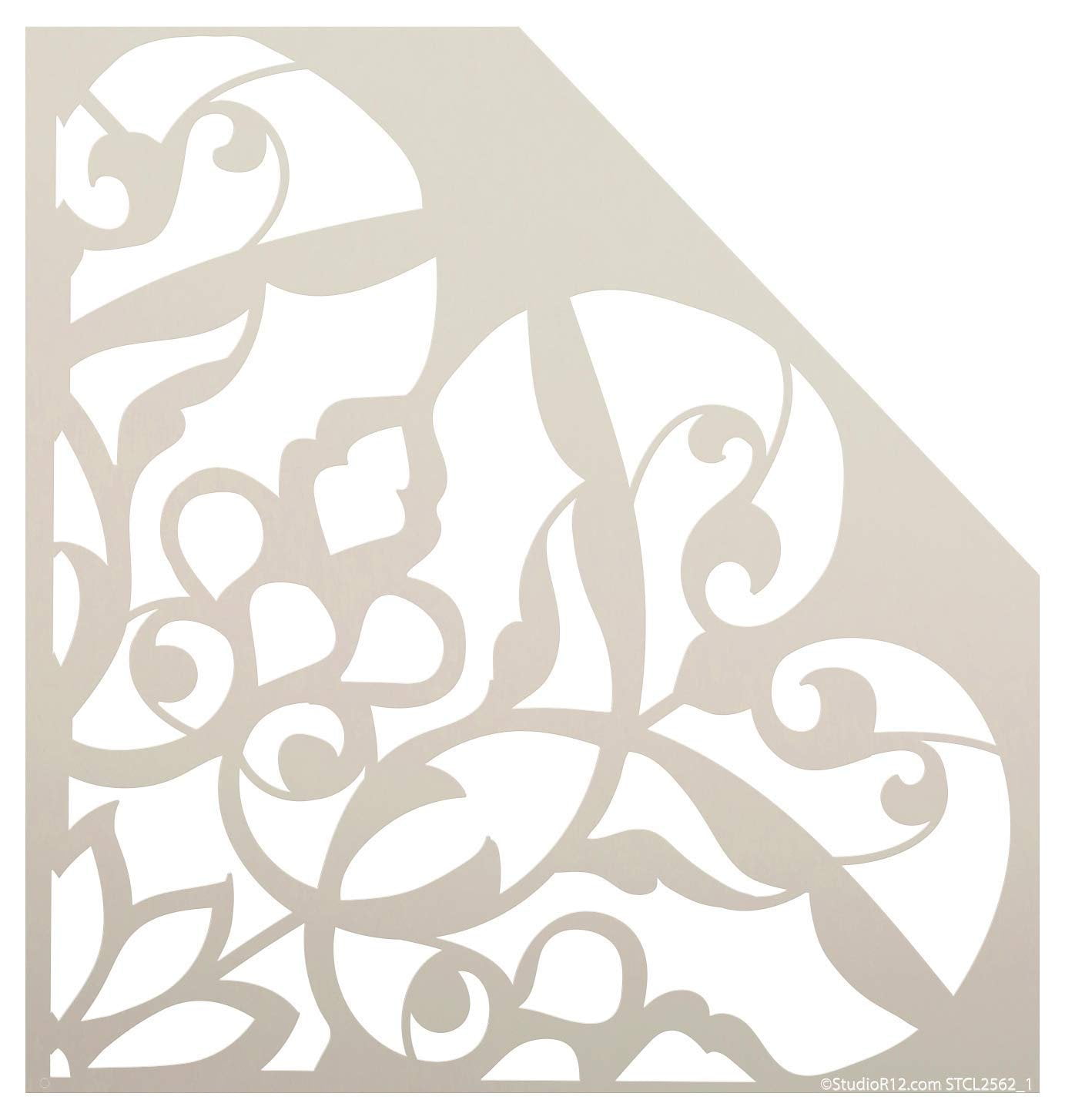 Stencils Designs Swirls