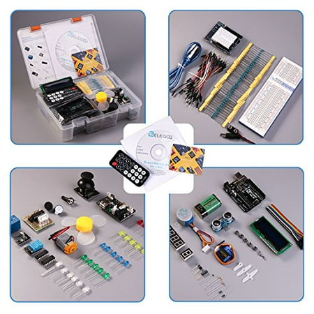 ELEGOO UNO Project Super Starter Kit with Tutorial, 5V Relay, UNO R3 ...