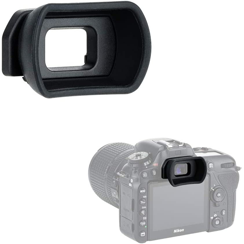Kiwifotos Long Soft Viewfinder Eyecup Eyepiece for Nikon D750 D610 D600 D7500 D7200 D7100 D7000 ...