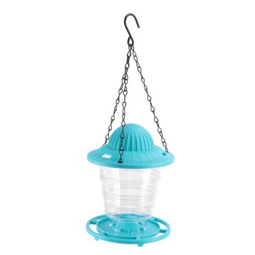 Backyard Essentials Platform Bird Feeder Large Hanging Metal Mesh ...