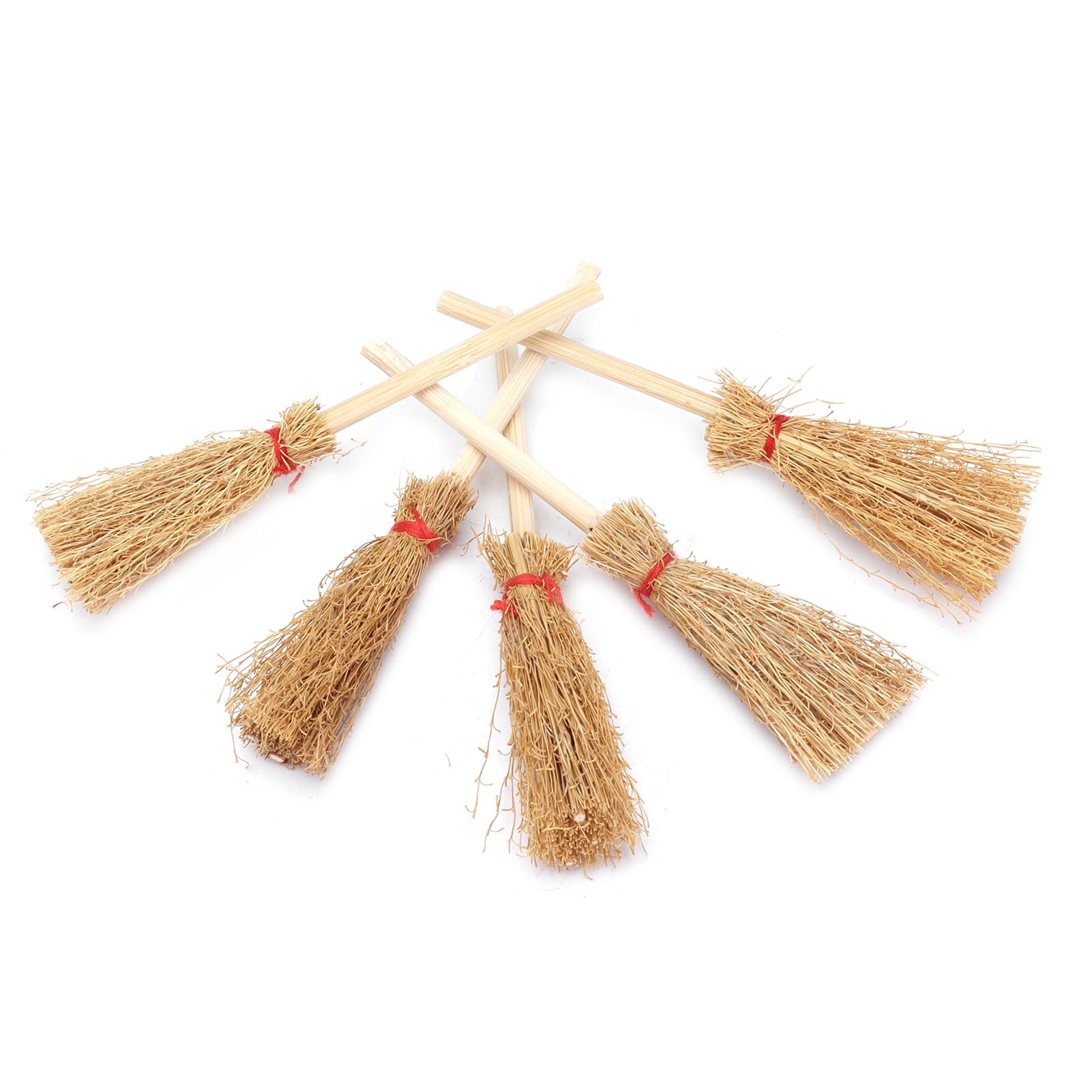 Miniature Straw Broom, Mini Straw Brooms Colorful Straw For DIY ...