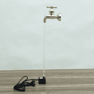 Invisible Flowing Spout Watering Can Faucet Fountain Floating Tap ...