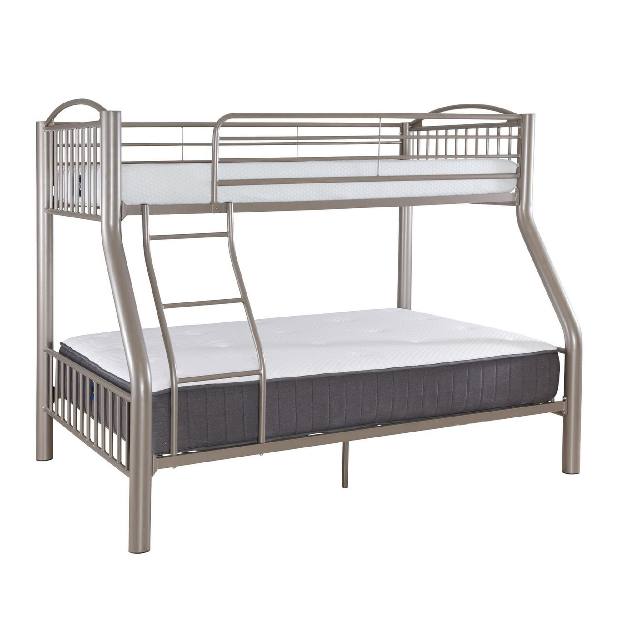 Click here for Linon Clarence Twin Over Full Bunkbed  Pewter prices