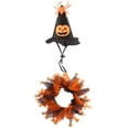 2 Pack, Halloween for Dogs Cats Witch Hat 6 Inch Pet Festive Wreath ...