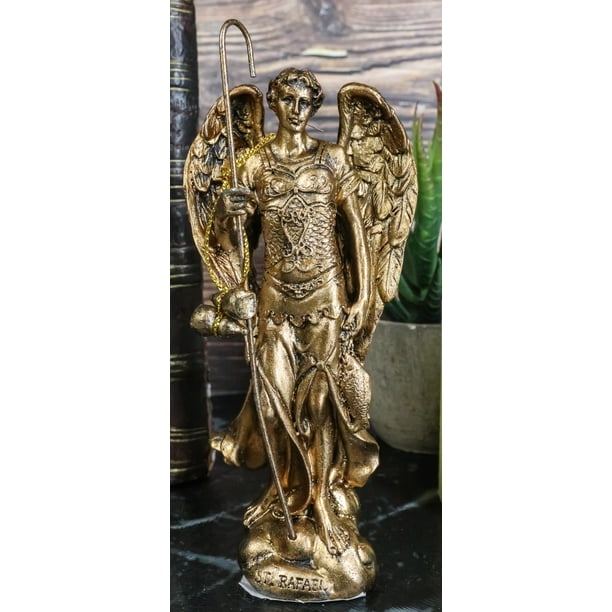Catholic Archangel Saint Raphael Statue 5"Tall Sacrament of Pennance ...