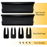 Under Desk Cable Organizer Cord Cover by Edison Supply - Walmart.com