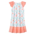 Aideaone Girls Nightgowns Cute Princess Sleepwear Flutter Sleeve ...