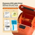 M110 Label Printer - Portable Bluetooth Address Label Maker for Small ...