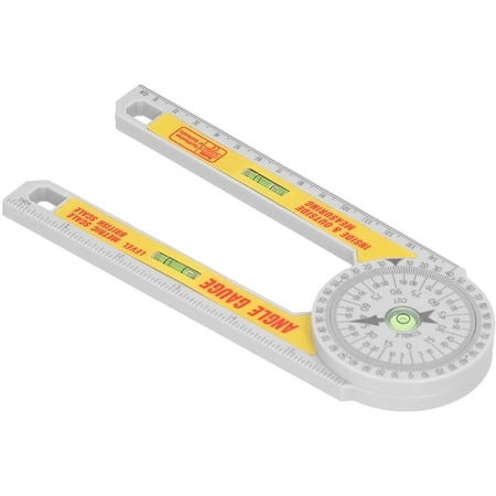 5.9in Plastic Mitre Gauge Miter Saw Protractor Inside Outside Corner ...