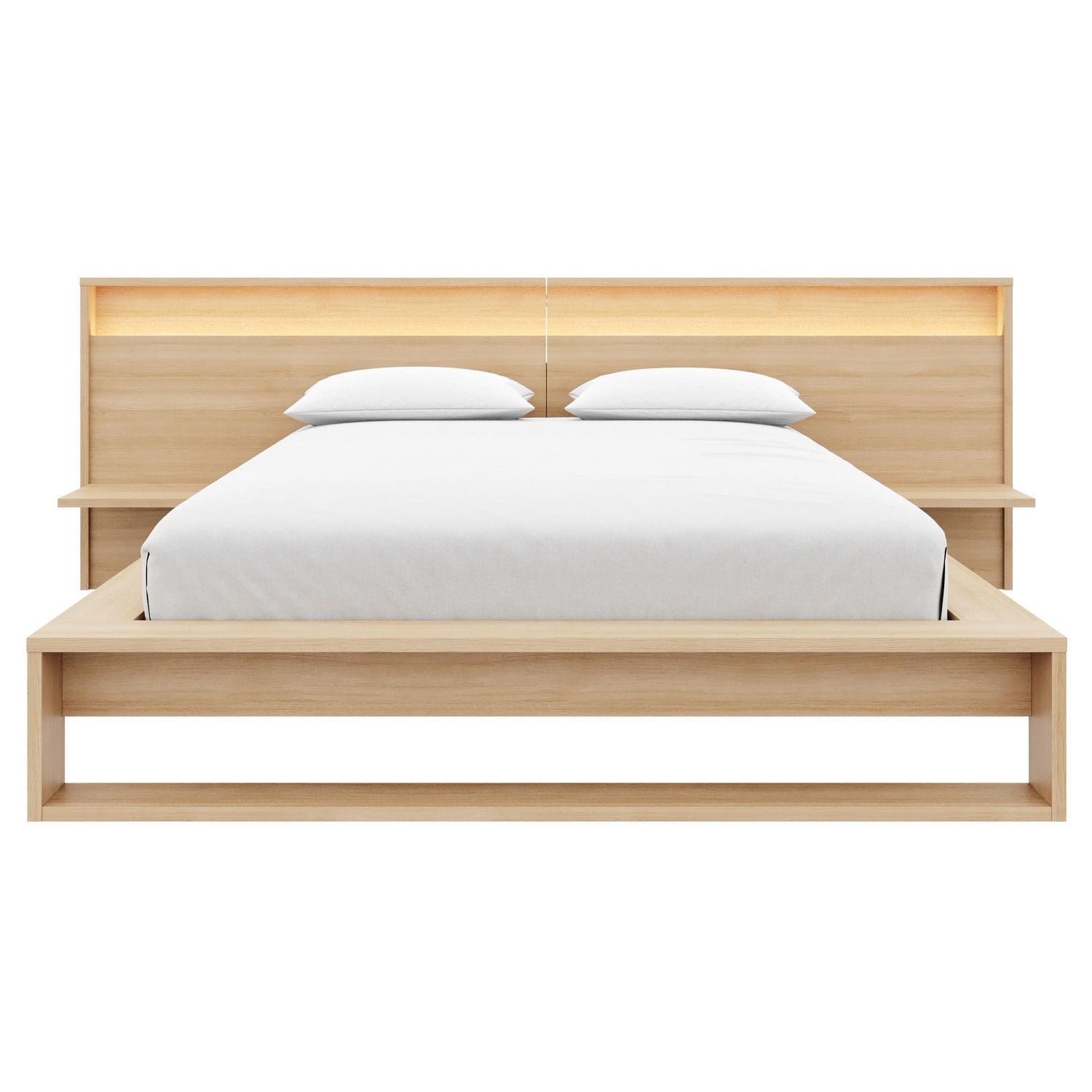 Click here for Nexera Lido Queen Size Bedroom Set With Slatted Be... prices