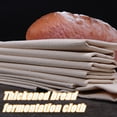 Baking Cloth French Fermented Cotton Mat Proofing Flax Bread Kitchen ...