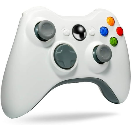ATTOE Wireless Controller for Xbox 360, 2.4GHZ Xbox Game Controller Joystick Gamepad Remote with ...
