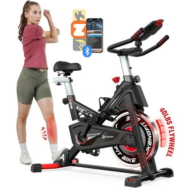 Costway Exercise Bicycle Indoor Bike Cycling Cardio Adjustable Gym Workout Fitness Home ...