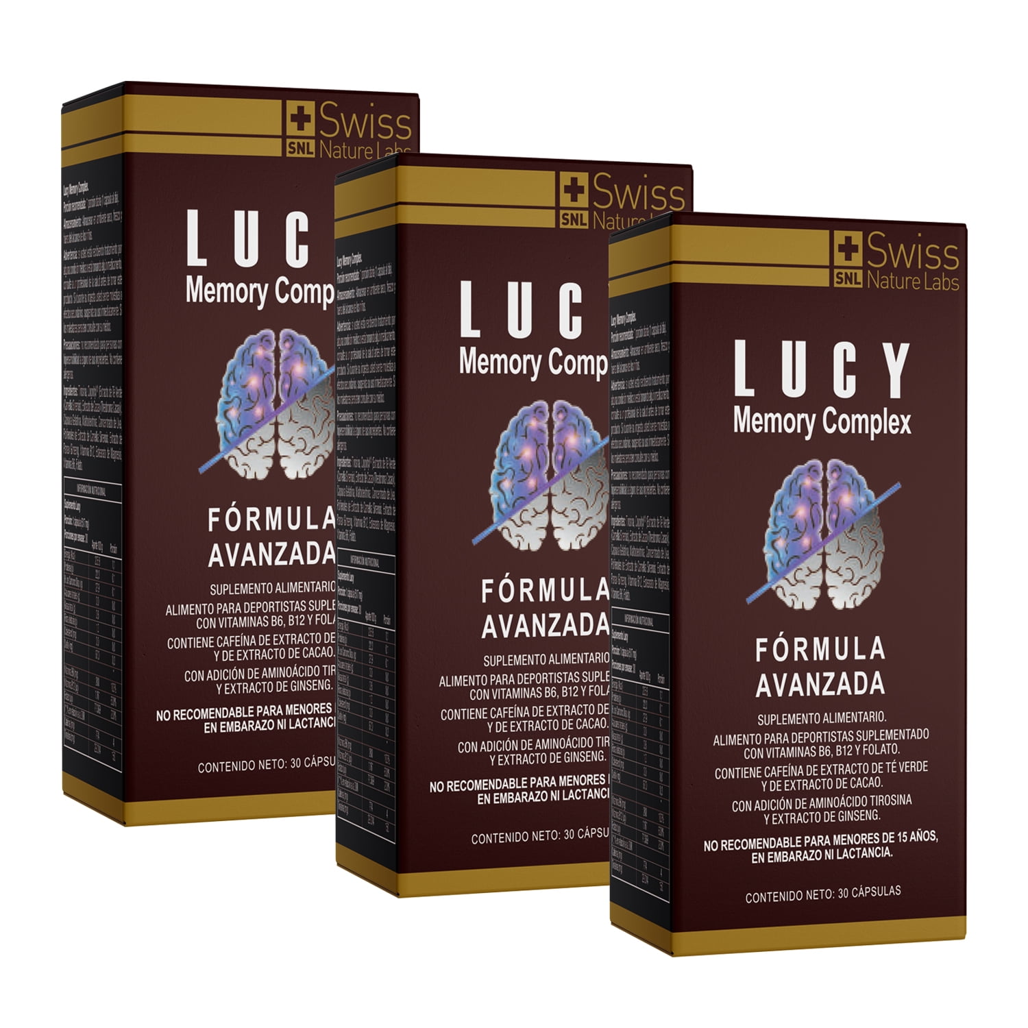 Lucy Memory- Reaviva Mente Y Capacidad Cognitiva- Pack 4 Mes | Knasta Chile