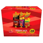 Frito-Lay Flamin Hot Mix Variety Chips and Fries Multipack (30 Pack ...