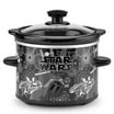 Star Wars Themed 2-Quart Slow Cooker with 3 Cook Settings and Removable ...