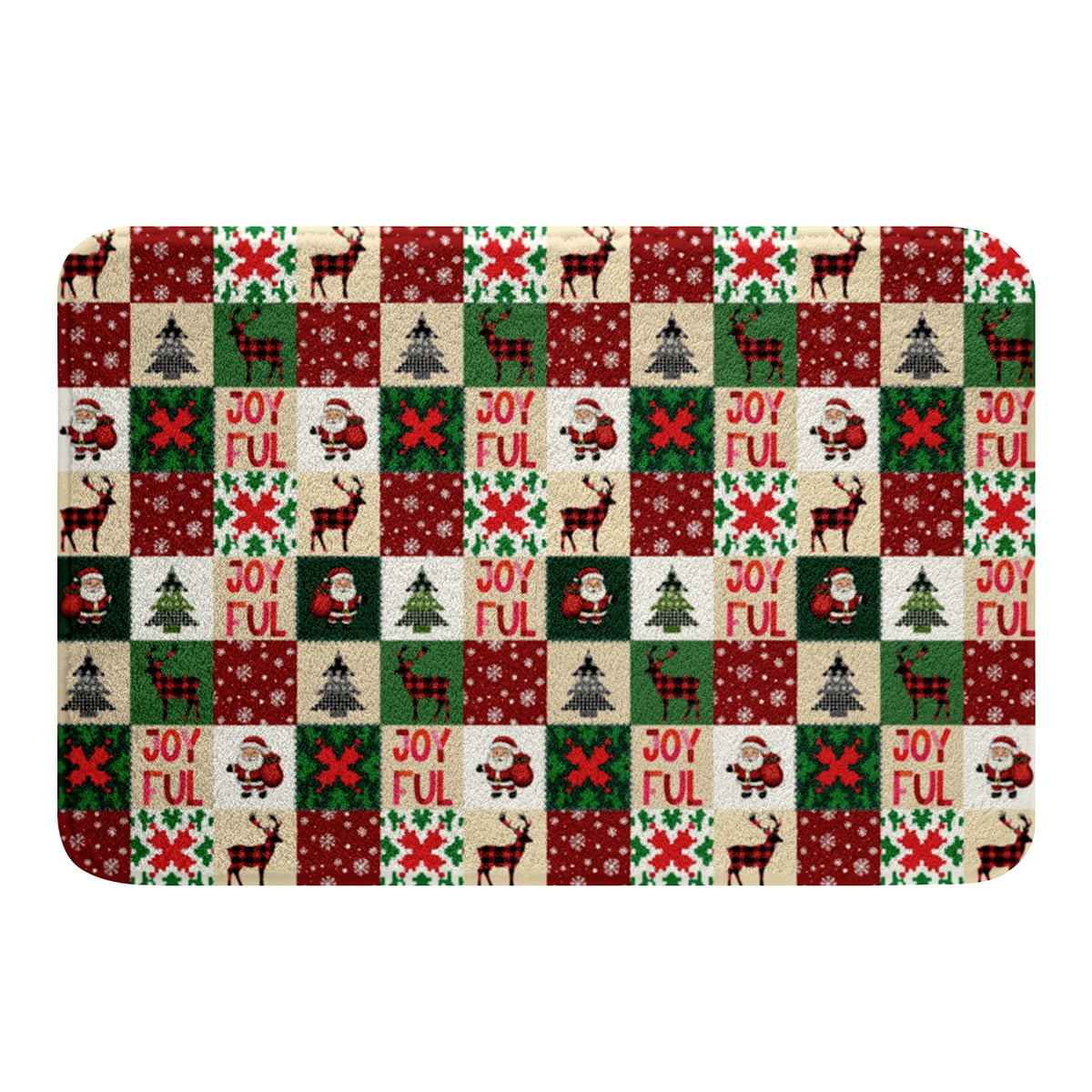 Click here for Erosebridal Christmas Santa Claus Bathroom Rugs 20... prices