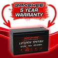 12V 7AH Lithium Replacement Battery for HKbil 6FM7.0 - Walmart.com
