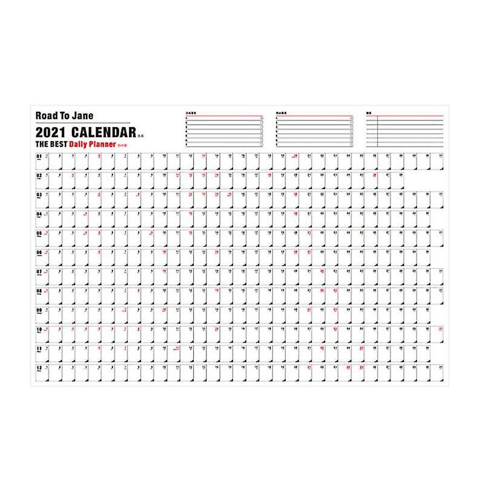 1 calendario de programación 2021. | Walmart en línea