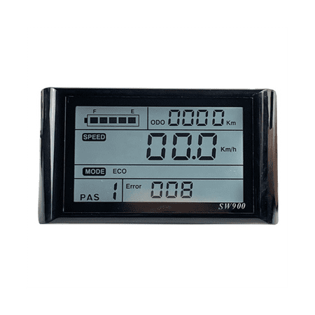 Ebike SW900 LCD Display Control Electric Bicycle Speed Meter Waterproof ...