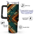 Aztec Tribal Pattern Stainless Steel Tumbler, 30oz - Walmart.com