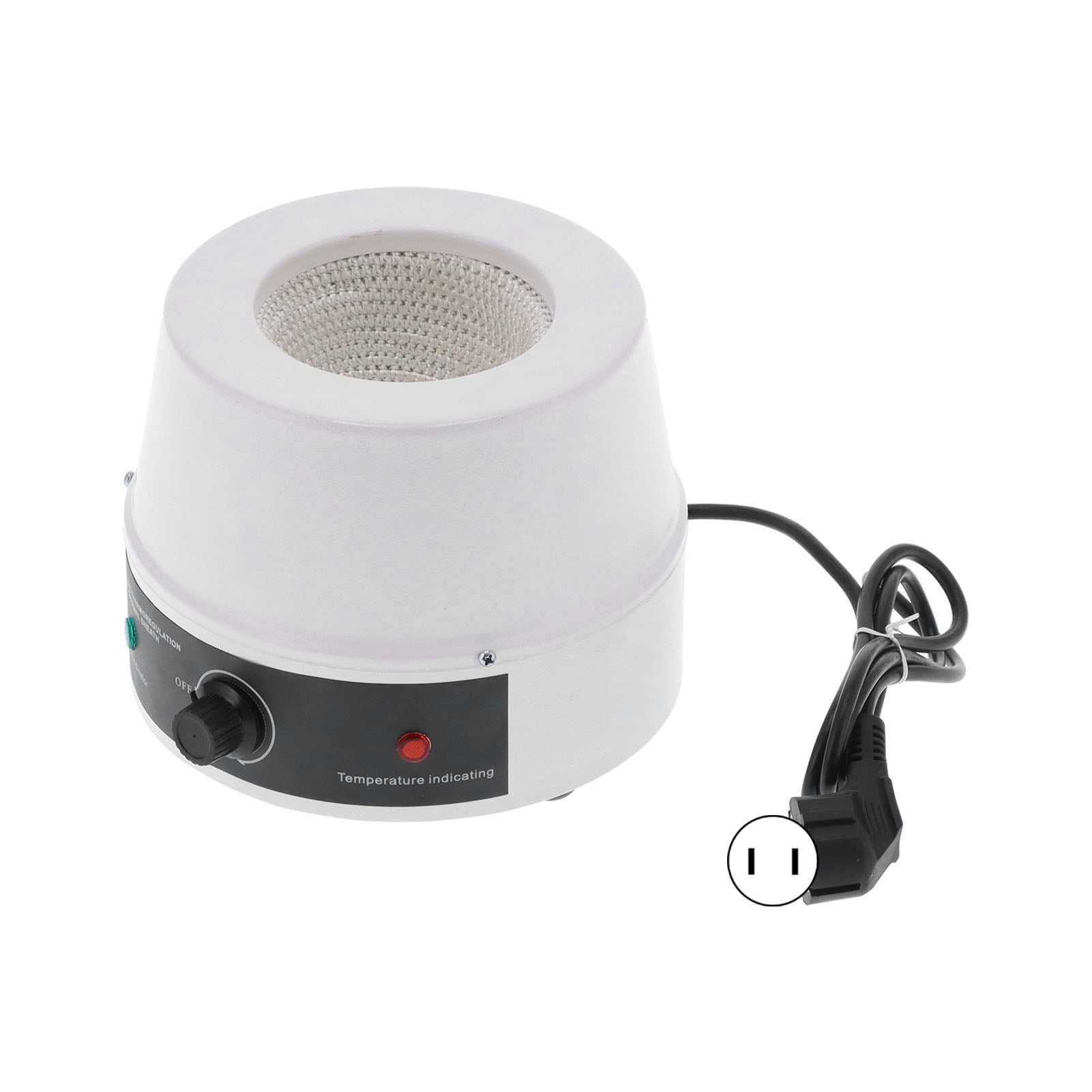 Manta calefactora eléctrica, termostato de laboratorio de 250 ml ...