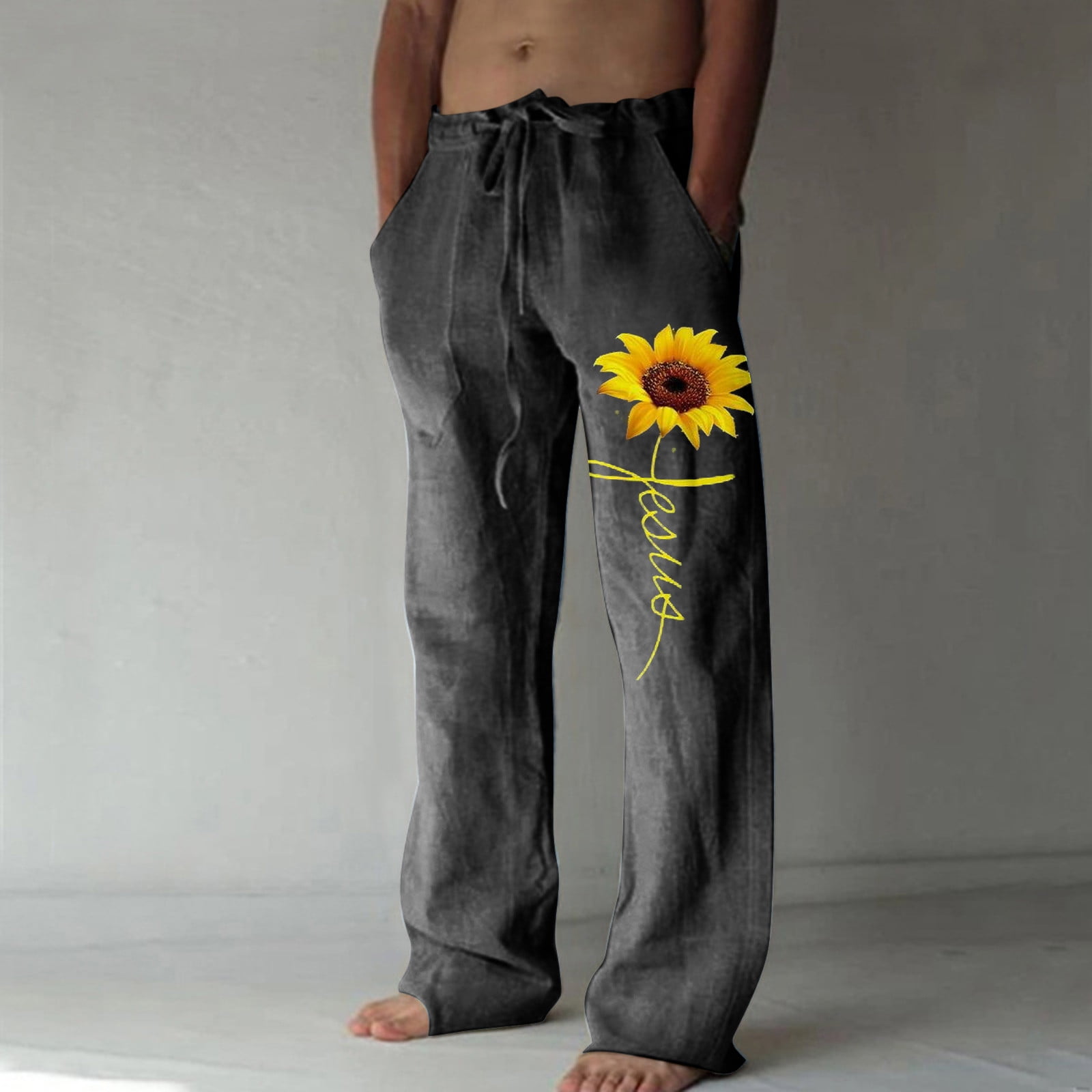 Click here for Ganfancp Mens Chinos Pants Chino Pants Wide-Legged... prices