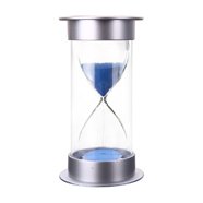Versatile Set of 6 Fillable Plastic Hourglass Timers for Kids ...